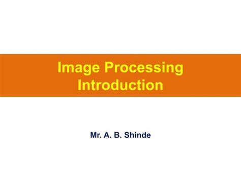 image processing ppt ppt