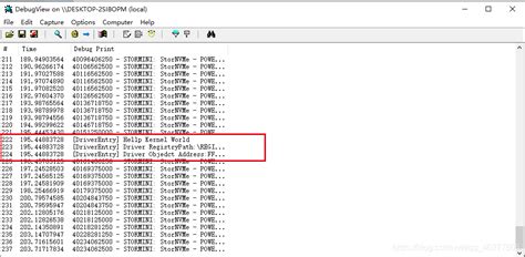 windows内核编程 三 内核驱动运行与调试 driver sys 调试打印 windows csdn博客