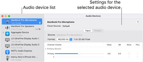 Set up audio devices in Audio MIDI Setup on Mac Apple سپورٹ IN
