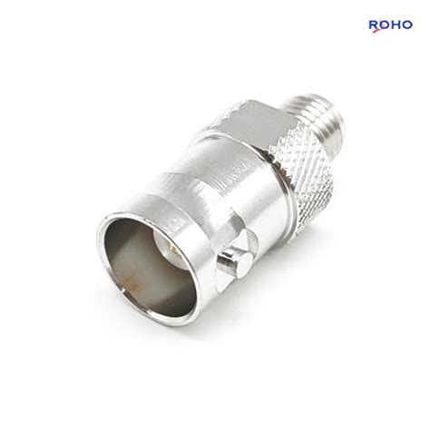 BNC Female To SMA Female Straight RF Connector Adapter China BNC To SMA Adapter And RF Adapter
