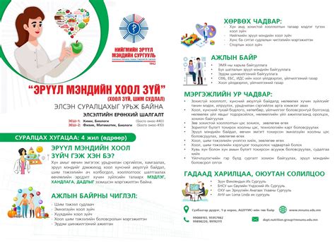 АШУҮИС ИЙН НИЙГМИЙН ЭРҮҮЛ МЭНДИЙН СУРГУУЛЬ МОНГОЛ УЛСАД ХАМГИЙН ЭРЭЛТ ХЭРЭГЦЭЭТЭЙ ДАРААХ 6