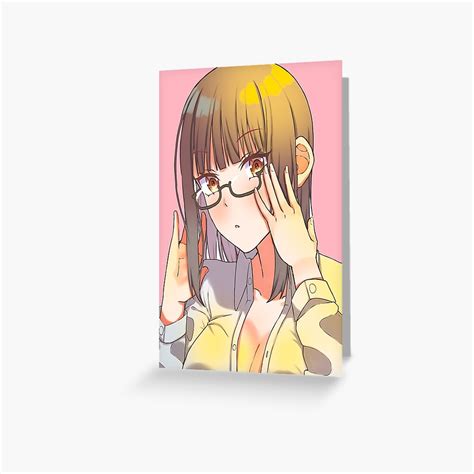 Sumika Fujimiya Sexy Isekai Ojisan Uncle From Another World Greeting Card For Sale By