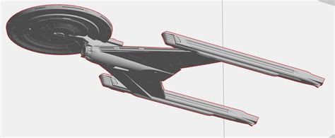 ⭐ Crossfield Class Refit Star Trek Discovery Stl・ Stl File For 3d Printing・cults
