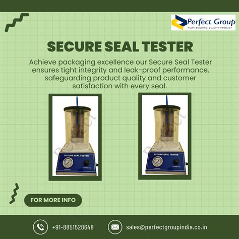 Secure Seal Tester Perfect Group Itnseo62 Medium