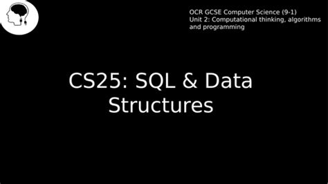 Exam Walkthrough Cs25 Sql And Data Structures Teaching Resources