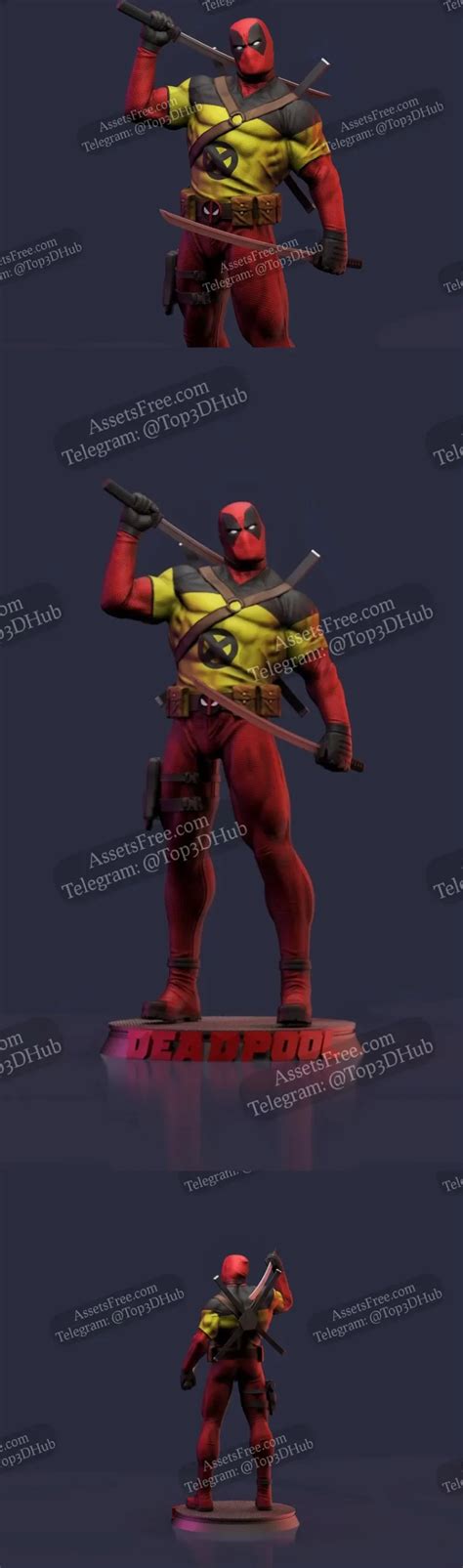 Deadpool Free High Quality Models