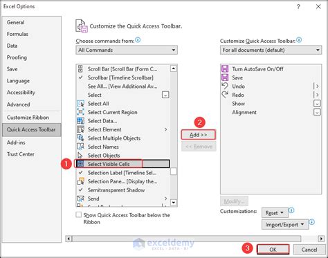Keyboard Shortcut Visible Cells Only At Bernice Parker Blog
