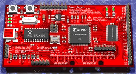 Prototype Openbench Logic Sniffer Logic Analyzer Dangerous Prototypes