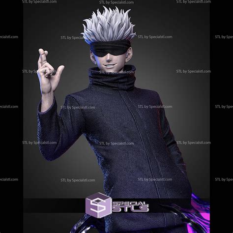 Satoru Gojo Hand Sign 393mm Stl Files Specialstl