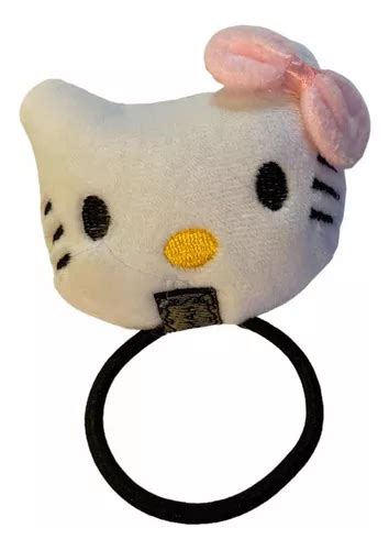 Colet Elástico Cabello Hello Gatita Kitty 2 Unidades Cuotas Sin Interés