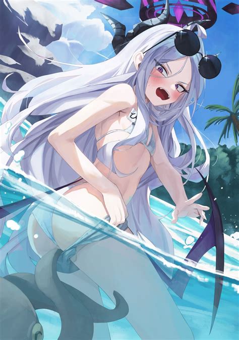 Rosu 1109 Hina Blue Archive Blue Archive Absurdres Highres 1girl Alternate Costume