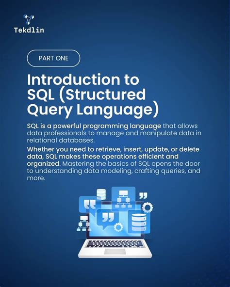 Tekdlin On Linkedin Tekdlin Sqlbasics Datamanagement
