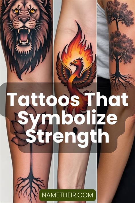 Tattoos That Symbolize Strength Timeless Designs With Deep Meaning