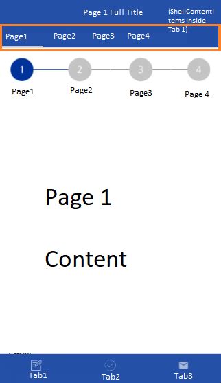 Xamarin How To Hide Top Navigations Tabs In Shell Tabbar Tabs Stack