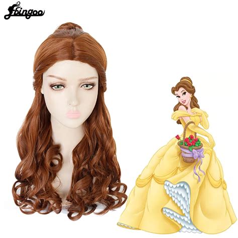 Ebingoo Synthetic Wig Beauty And The Beast Belle Cosplay Wig Clip