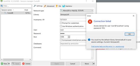 Erro Access Denied For User Rootlocalhost Transformação Com Etl
