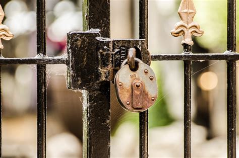 Padlock Gate Locked · Free Photo On Pixabay