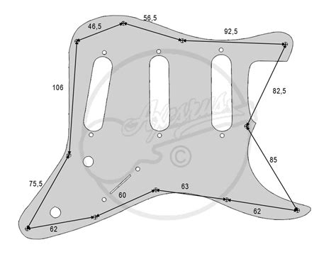 Pickguard For Squier Mini Strat