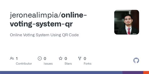 GitHub Jeronealimpia Online Voting System Qr Online Voting System Using QR Code