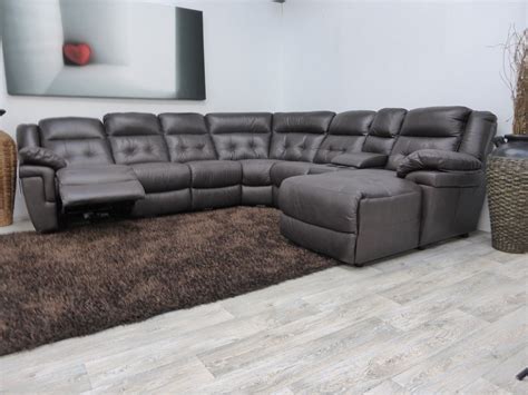 Top Notch L Shaped Leather Reclining Sectional Looking For Sofa Covers