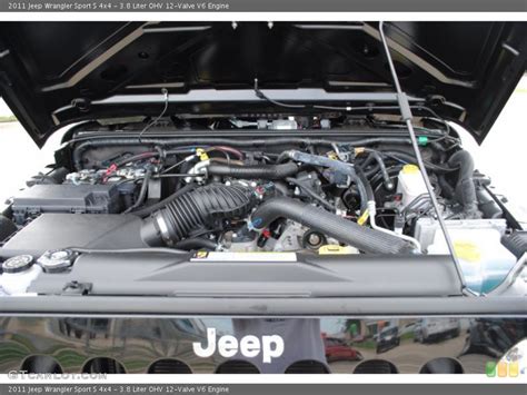3 8 Liter Ohv 12 Valve V6 Engine For The 2011 Jeep Wrangler 58512122