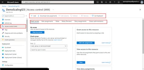 Azure RBAC Role Based Access Control Demonstration With Azure App Service Rijwan Satya S Blog