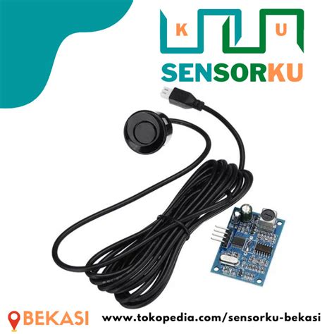 Jual Sensor Jarak Distance Ultrasonic Waterproof Jsn Sr04t Dengan Kabel