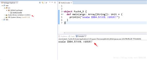 scala ide 4 5 找不到或无法加载主类 scala2 11 8对应的eclipse版本是多少 csdn博客