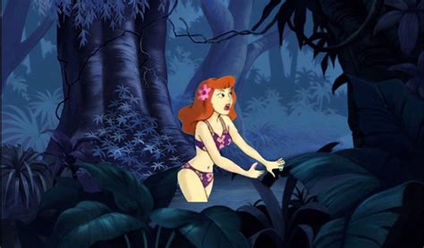 Aloha Daphne Blake Runs Away From Kaas Tree By Lukereigns On Deviantart