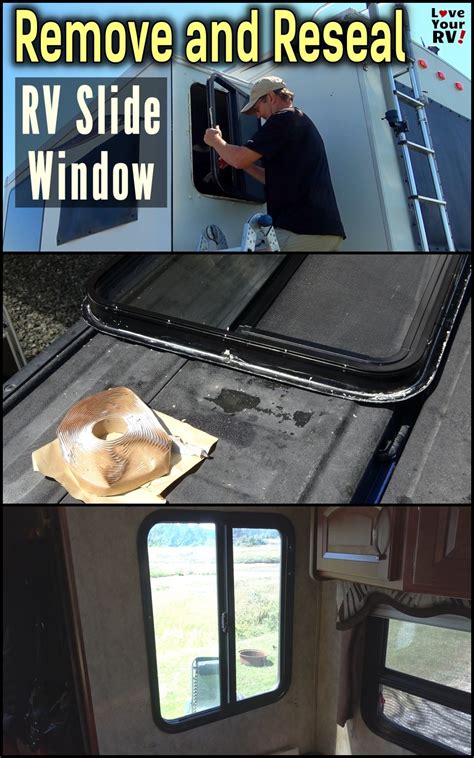 Removing And Resealing RV Slide Out Window