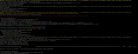Aapanel Installing Pyopenssl 23 1 1 Filenotfounderror Aapanel Free Hosting Control Panel