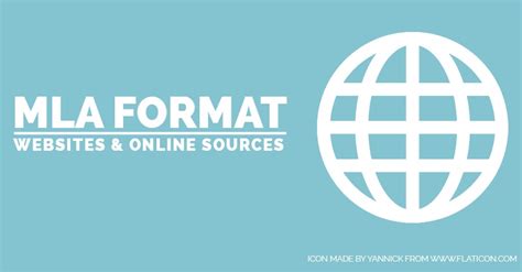 MLA FORMAT WEBSITES AND ONLINE SOURCES The Visual Communication Guy
