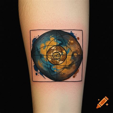 fibonacci sequence tattoo on craiyon