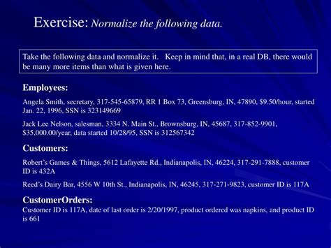 PPT Normalization PowerPoint Presentation Free Download ID 4599968