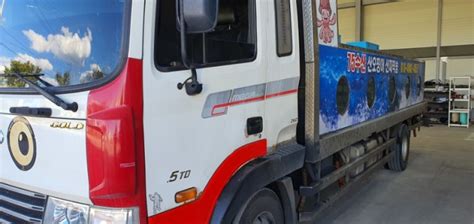 현대45톤 메가트럭 물차 보조후레임 교체작업 네이버 블로그