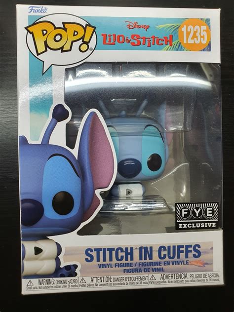 Funko Pop Disney Lilo Stitch Stitch In Cuffs FYE Exclusive Hobbies Toys Toys Games