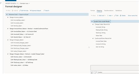 D365fo Electronic Reporting Complete Real Export To Excel Example Use
