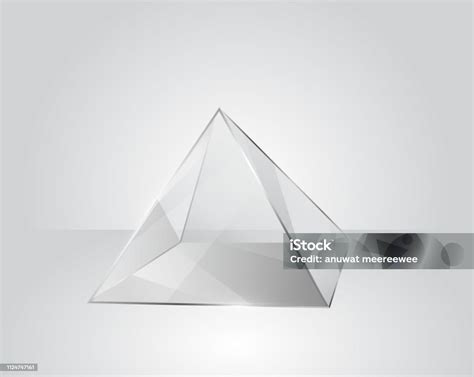 광학 물리학입니다 흰색 빛은 프리즘을 통해 빛난다 일러스트 레이 터에서 무지개 색을 생성 합니다 프리즘에 대한 스톡 벡터 아트 및 기타 이미지 Istock