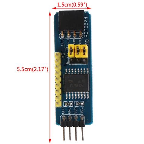 Arduino Pcf8574 Pcf8574t I2c 8 Bit Io Gpio Expander Ubuy India