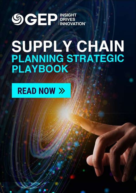 Supply Chain Planning Strategic Playbook Leadsforstartups