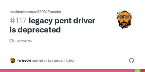 Legacy Pcnt Driver Is Deprecated Issue 117 Madhephaestus