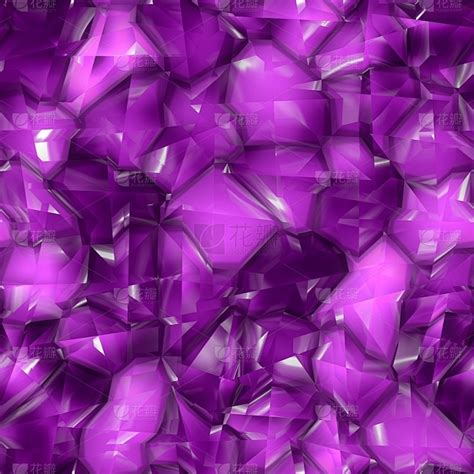 无缝晶体纹理抽象图案背景