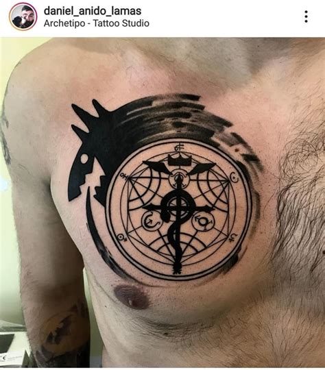 Fullmetal Alchemist Homunculus Tattoo