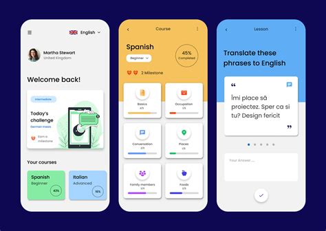 Course Learning App Ui On Behance