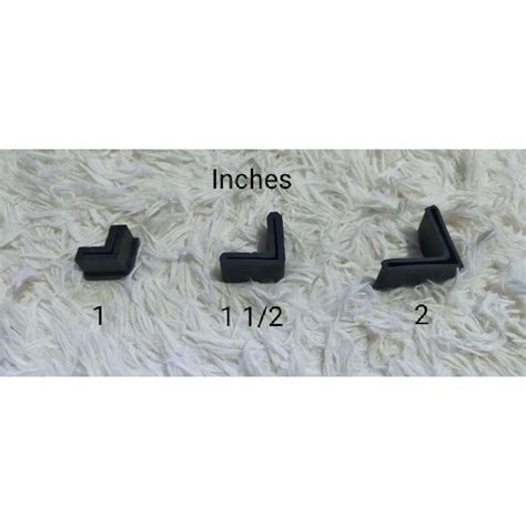 Part 1 Heavy Duty Black Rubber Footing All Size Round Square