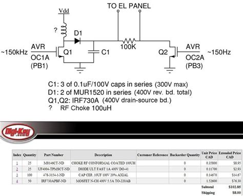 Electroluminescent LCD Backlight Lcd The Unit El Wire