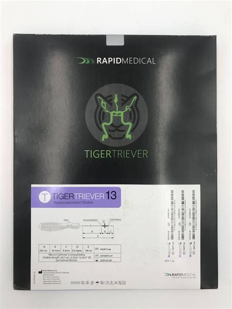Rapid Medical Trpp7144 Tigertriever13 Revascularization Device 0 016 0