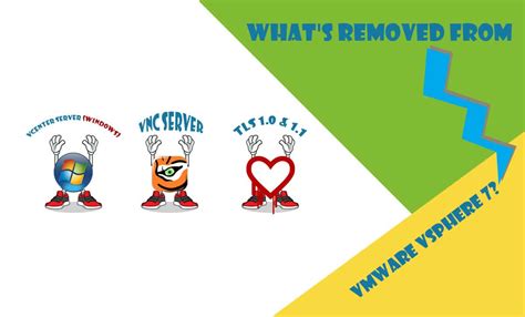 VMware VSphere 7 Which Features Are Removed