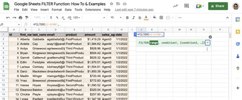 Google Sheets FILTER Function How To Examples Layer Blog