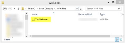 deploying a webclient application as a war file